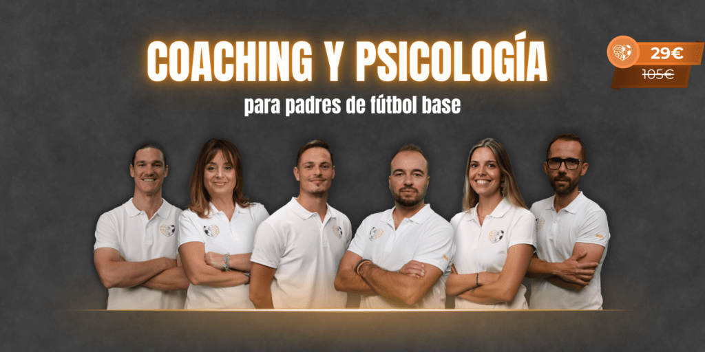 COACHING Y PSICOLOGÍA PARA PADRES DE FÚTBOL BASE – PROMO – EVIE Fútbol